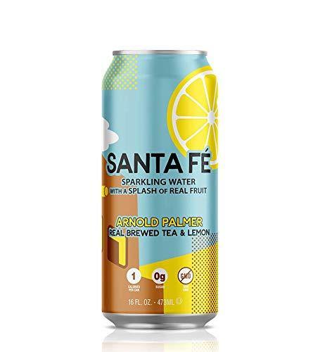 Arizona Santa Fe Sparkling Water, Arnold Palmer, 16oz (Pack of 12) – Oasis Snacks