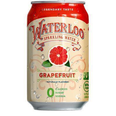 Waterloo Sparkling Water, Grapefruit, 12oz - Multi Pack – Oasis Snacks