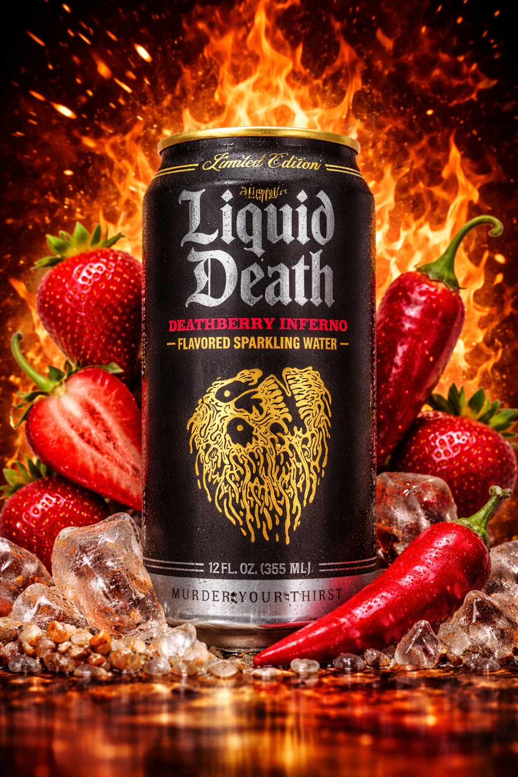 Meet the Heat: Limited-Edition Liquid Death Deathberry Inferno Has Arr ...