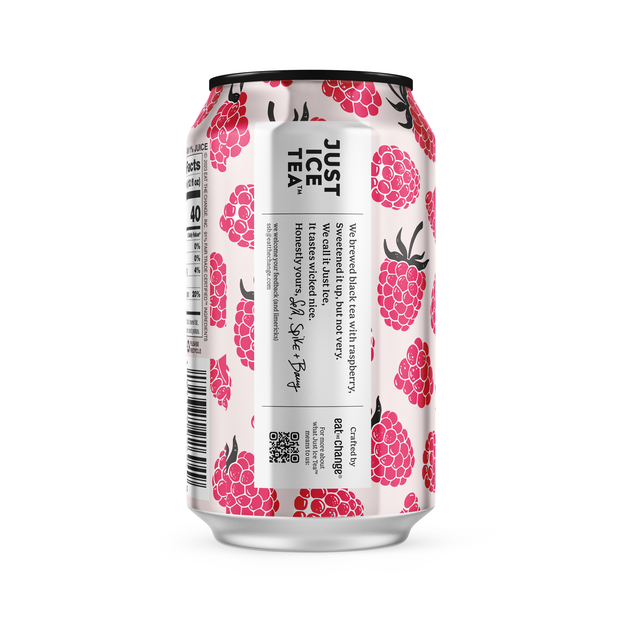 Just Ice Tea, Raspberry Tea, 12oz (Pack of 12) – Oasis Snacks