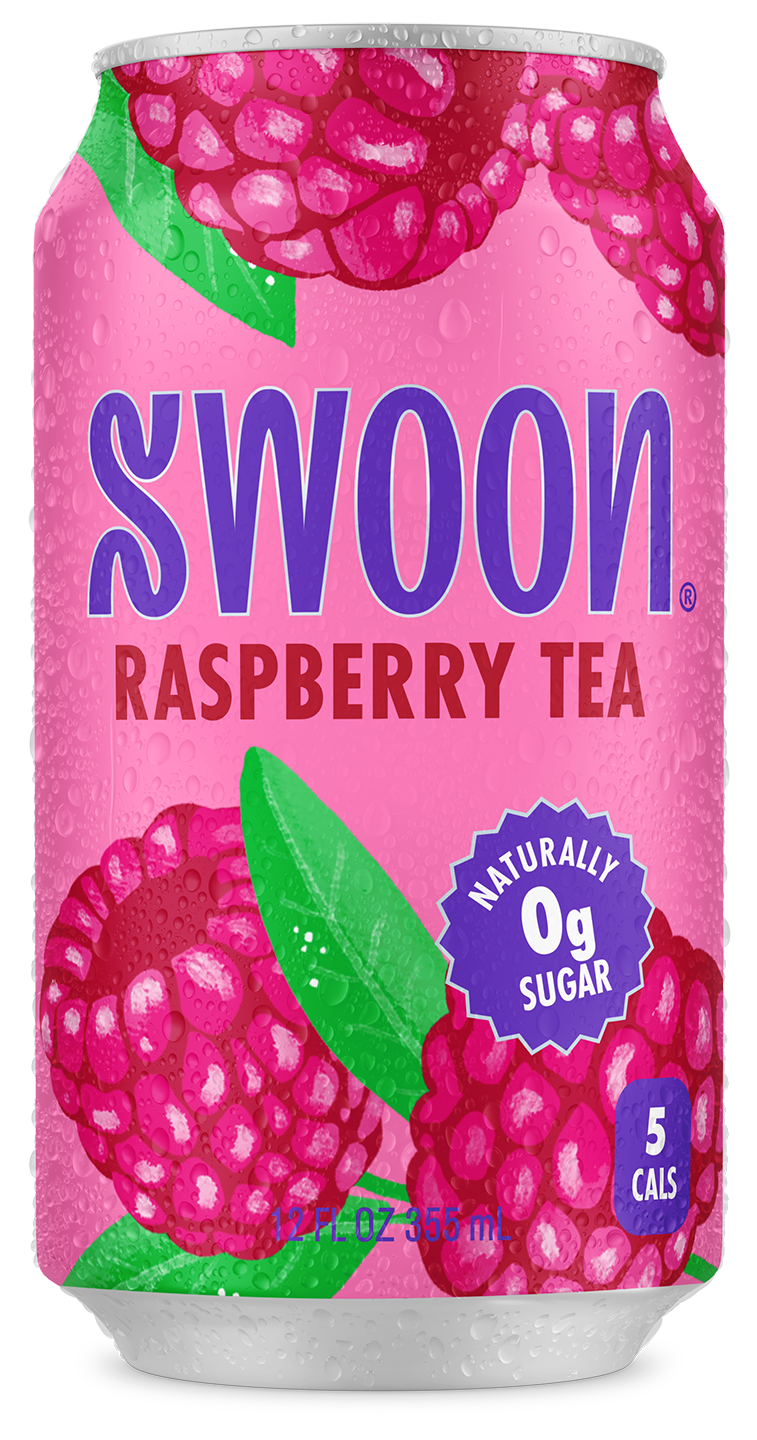 SWOON Sugar Free Iced Tea, Raspberry Tea, 12oz (Pack of 12) – Oasis Snacks