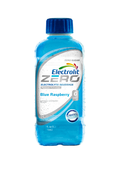 Electrolit ZERO Electrolyte Hydration Beverage, Blue Raspberry, 21oz ...