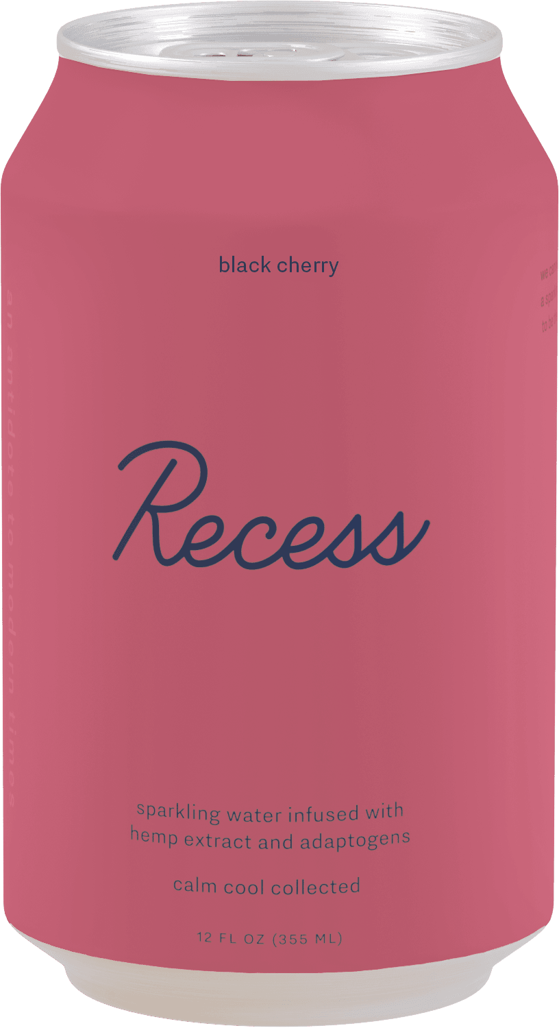 Recess Sparkling Drink, Black Cherry, 12oz (Pack of 12) – Oasis Snacks