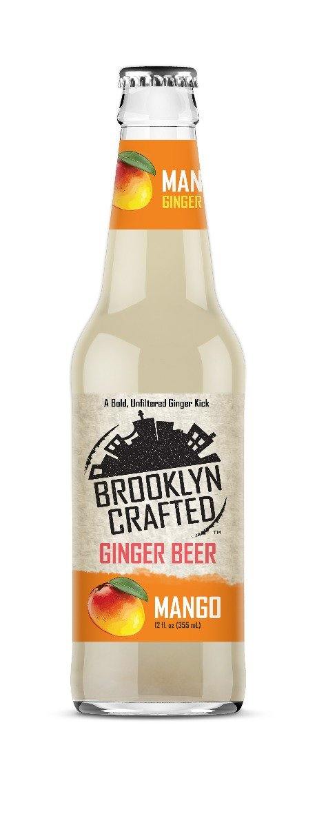 Brooklyn Crafted Mango Ginger Beer 12 oz (Pack of 12) – Oasis Snacks