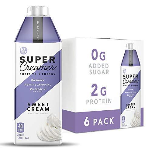 KITU Super Creamer Lactose Free Zero Sugar High Protein, Sweet Cream ...