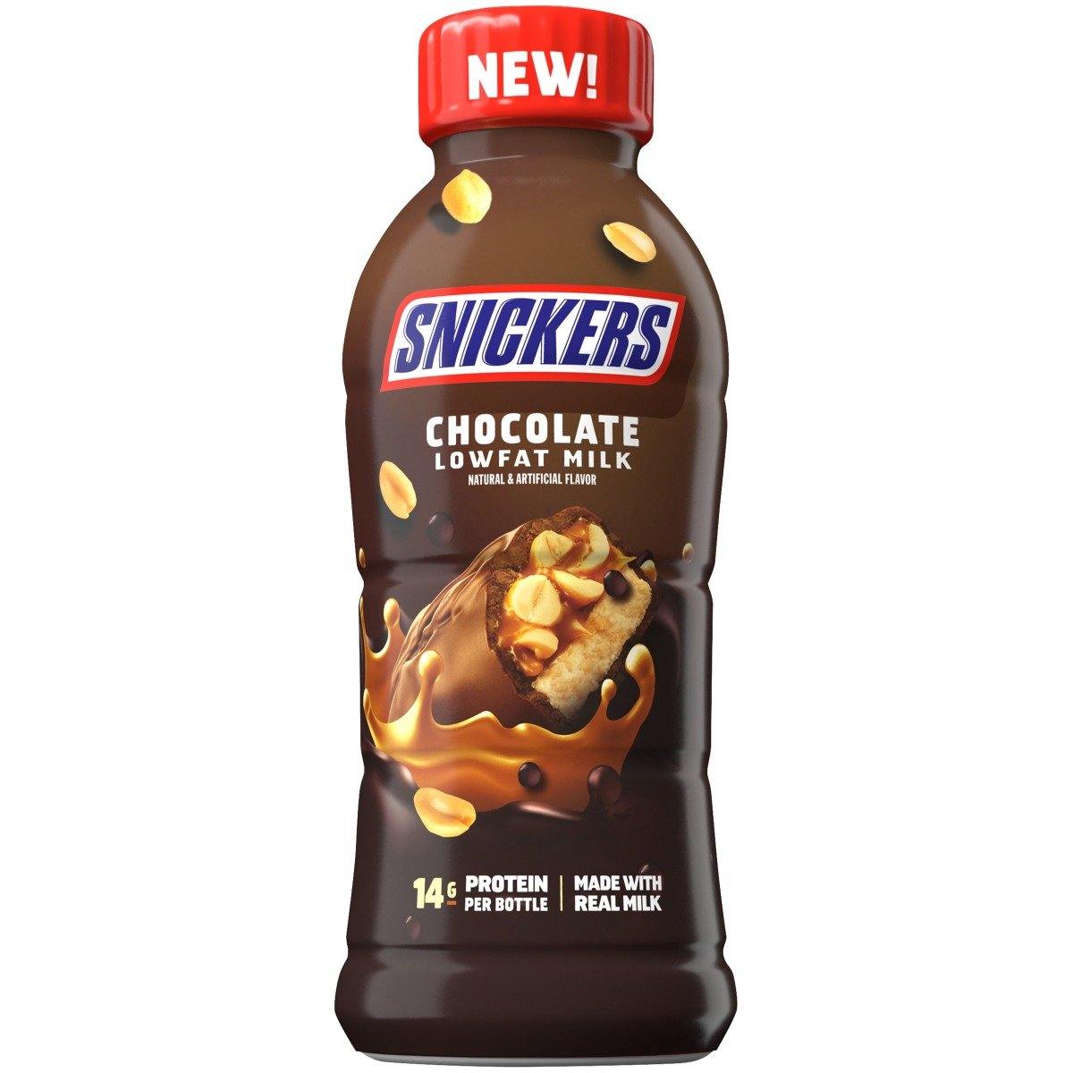 SNICKERS Chocolate Lowfat Milk 14 fl oz (Pack of 12) – Oasis Snacks