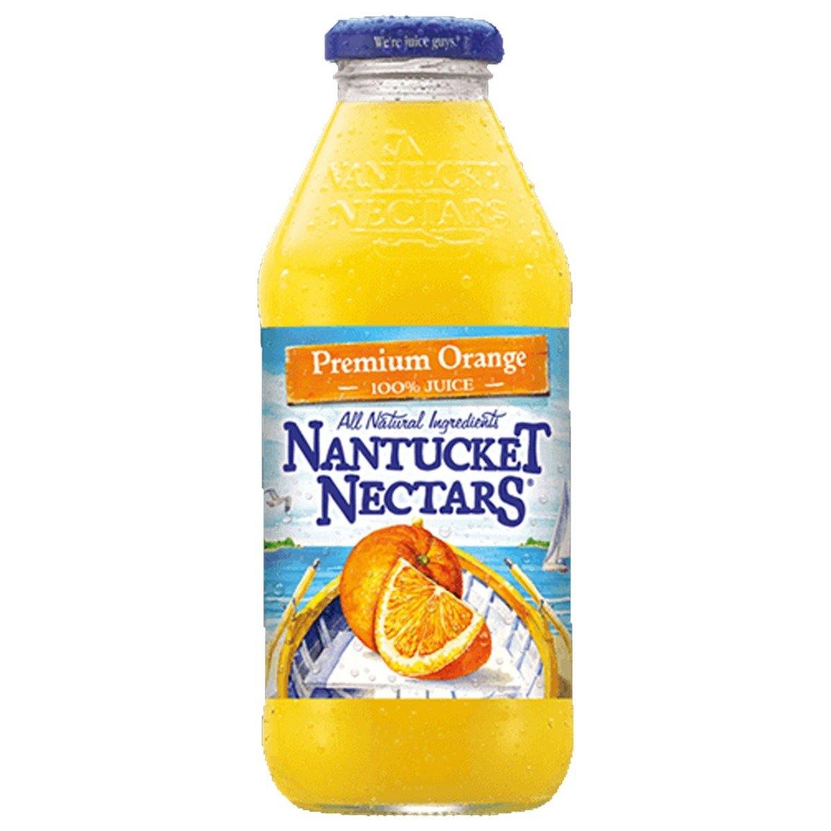 Nantucket Nectars All Natural Juice, Island Orange Juice, 16oz Plastic ...