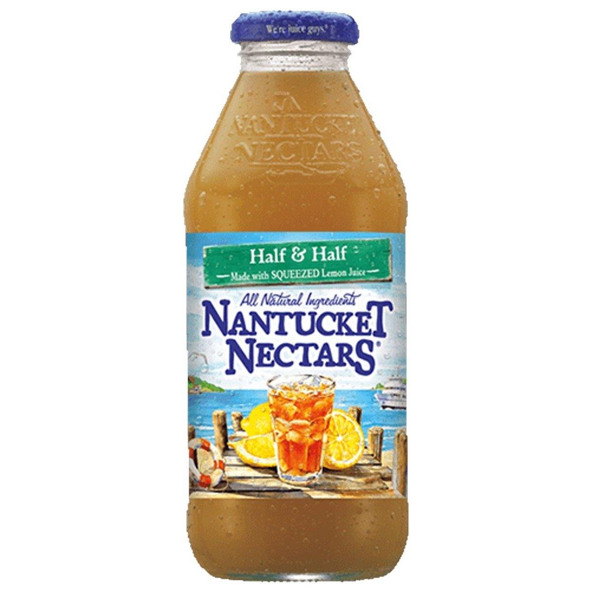 Nantucket Nectars All Natural Juice, Half & Half Lemonade Iced Tea, 16 ...