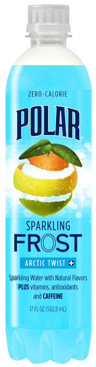 Polar Frost Arctic Twist Sparkling Water 17oz Bottles (Pack of 12 ...