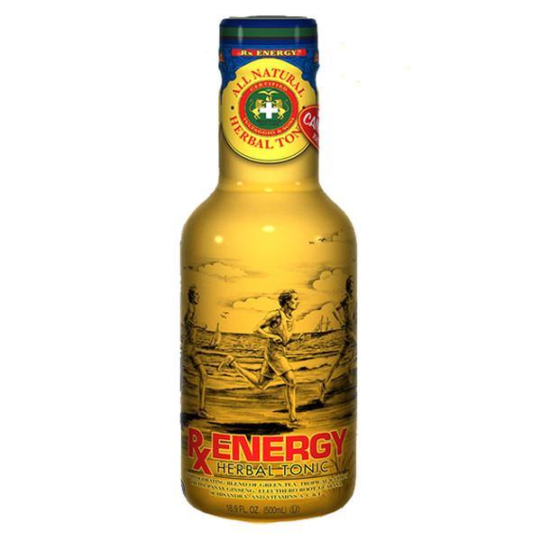 AriZona RX Energy Iced Tea 16.9 oz Plastic Bottles (Pack of 20) – Oasis ...