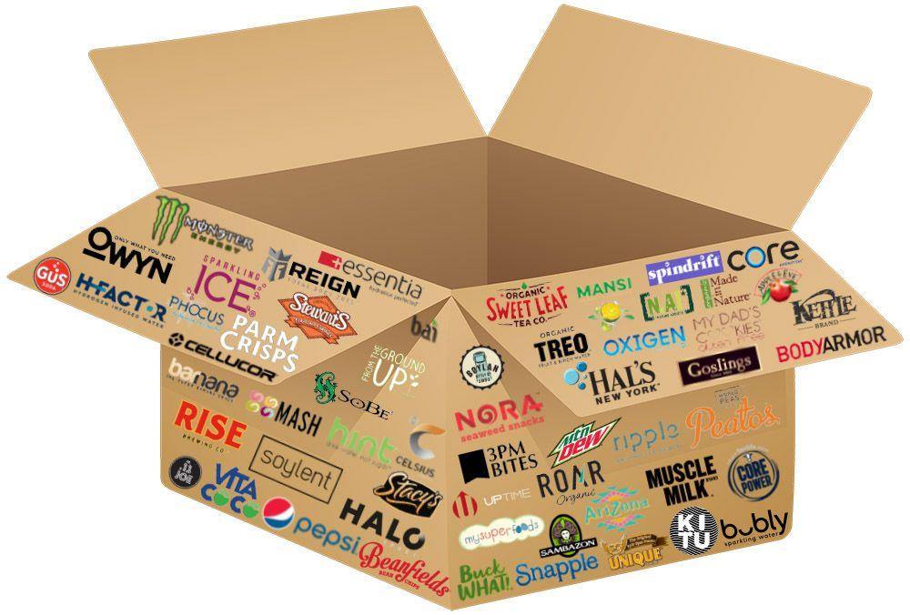 Oasis Snacks Monthly Subscription Box for Beverages and Snacks (Large)