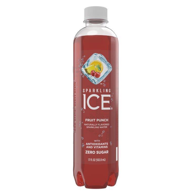 Sparkling Ice Naturally Flavored Sparkling Water, Fruit Punch, 17 oz ( – Oasis Snacks