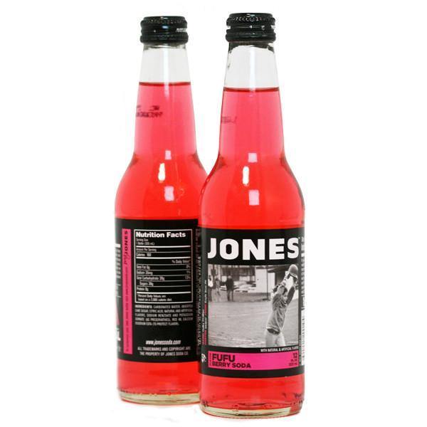 Jones Cane Sugar Soda, Fufu Berry, 12 oz (Pack of 12) – Oasis Snacks