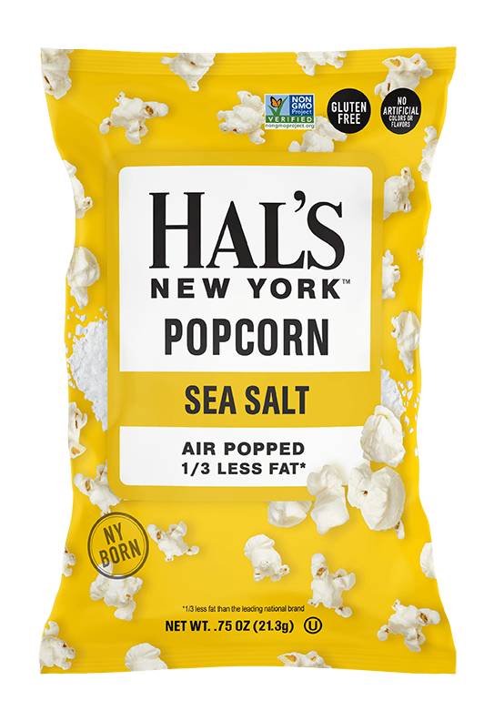Hal's New York POPCORN 0.75oz Bag – Oasis Snacks