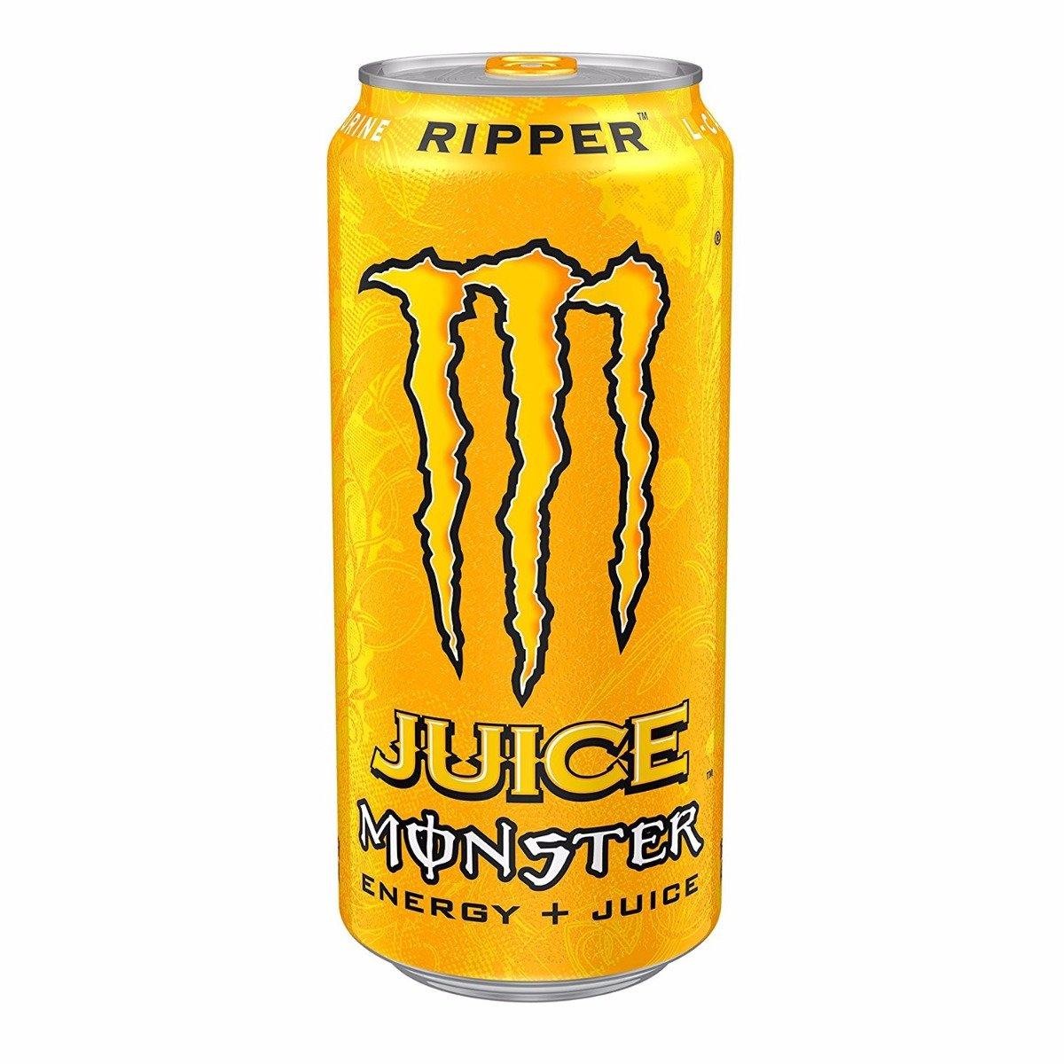 Juice Monster Energy, Ripper, 16 Ounce (Pack of 24) – Oasis Snacks