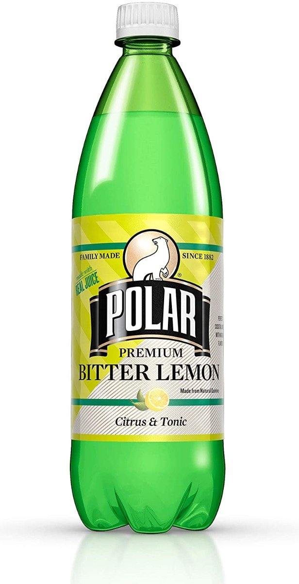 Polar Premium Bitter Lemon 1 Liter Bottles (Pack of 12) – Oasis Snacks