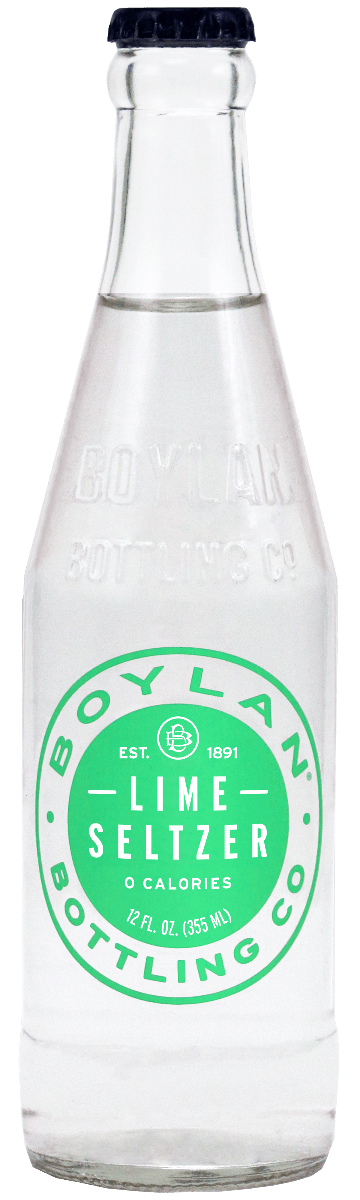 Boylan Bottling Pure Seltzer Water, Lime, 12 Fluid Ounce Bottles (Pack ...