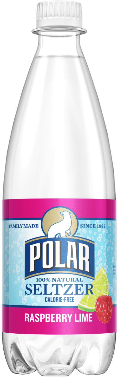 Polar Raspberry Lime Seltzer Water 20oz Bottles (Pack of 24) – Oasis Snacks
