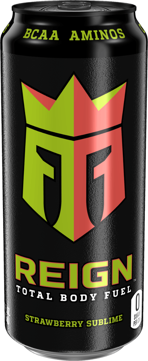 Reign Total Body Fuel Energy Drink, Strawberry Sublime, 16 oz (Pack of ...